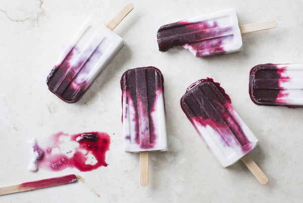 Blackcurrant Coconut Ice Blocks – Little Bird Organics